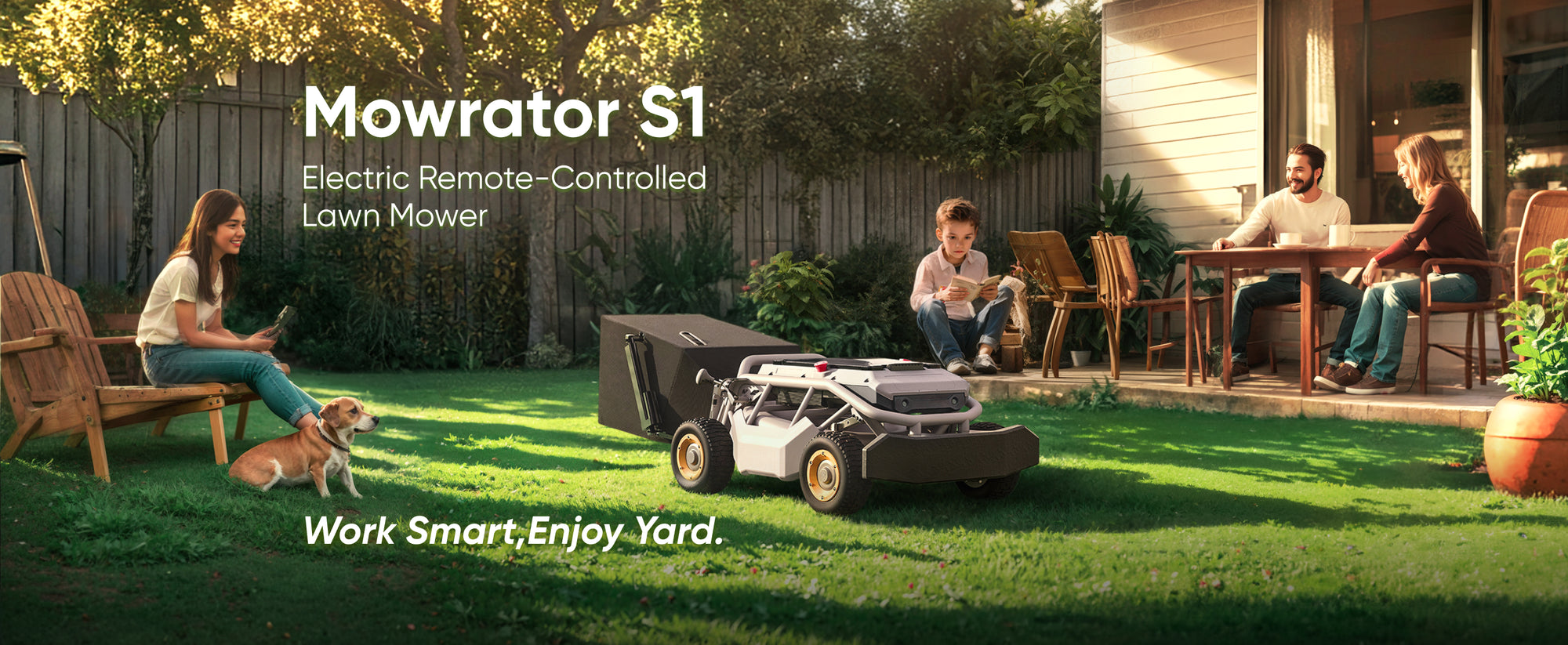 Remote Control Lawn Mower | RC Lawnmowers | MOWRATOR – Mowrator EU
